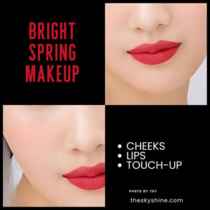 Bright Spring Makeup Inspired by Joy's Sweet Glow - theskyshine.com